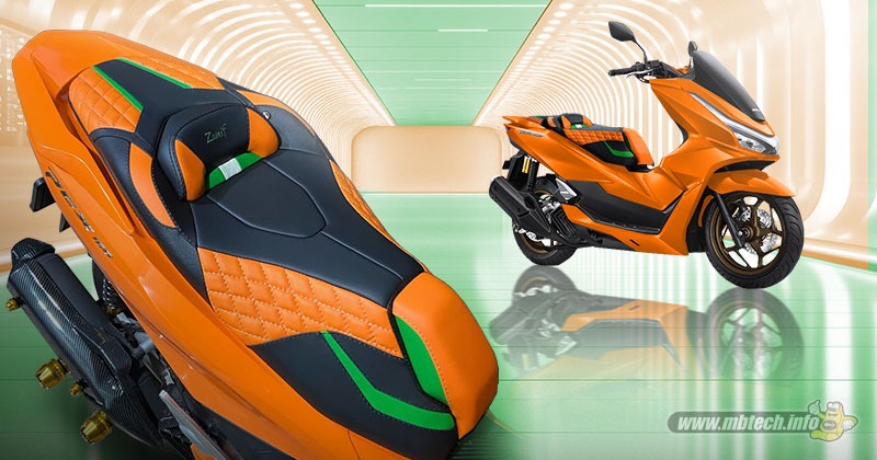 PCX 160 Nuansa Oranye Yang Menyegarkan - MBtech